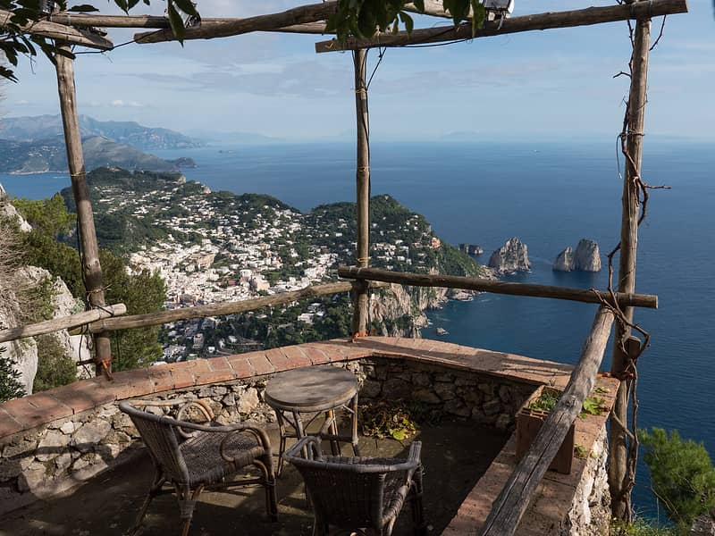 The history of the island of Capri