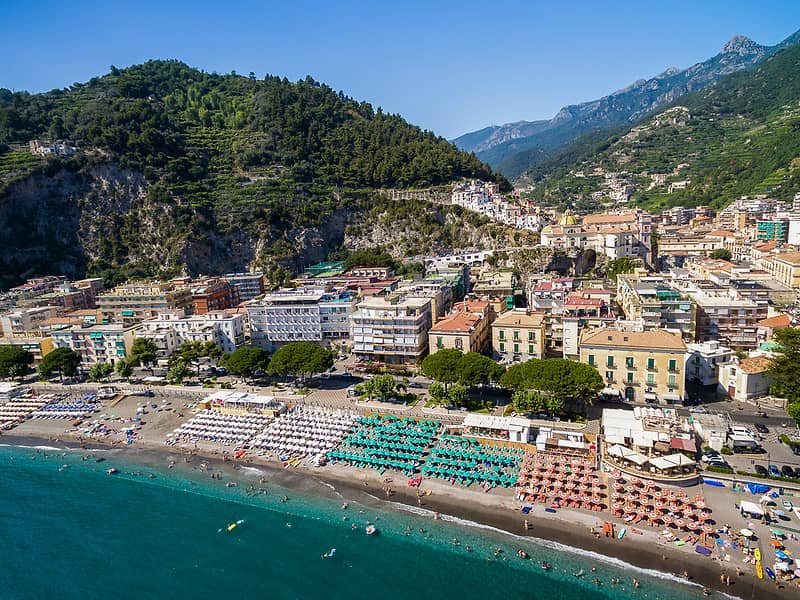 Maiori Italy Map