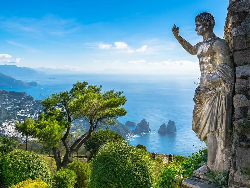 From Sorrento: Hydrofoil to Capri & Positano - 2026 - Navigazione ...