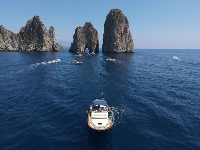Private Boat Tour of Capri Island. By Grassi Junior Boats